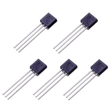 Bojack Tmp36 Temperature Sensors 3 Pin Tmp36gz High Precision Celsius