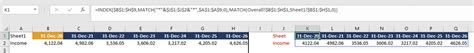 Excel Sum And Index Match Across Multiple Worksheets Stack Overflow