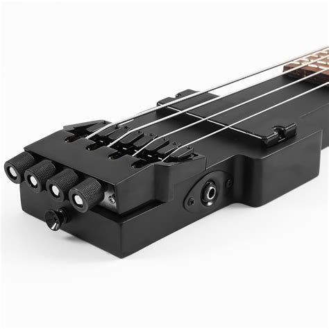 Travel Bass Guitar Electric Headless Bass 4 Strings Electric Bass With