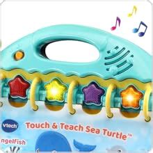 Vtech Touch And Teach Sea Turtle Interactive Learning Book English