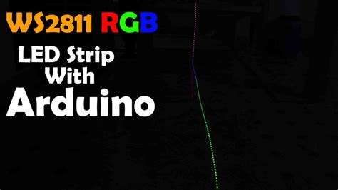 Ws2811 Rgb Led Strip With Arduinofastledws2811 12v