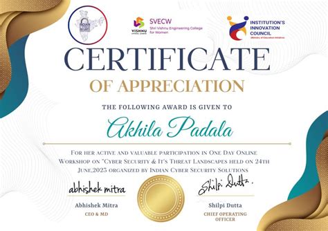 Akhila Padala On Linkedin Cybersecurity Share Connections