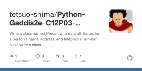 Python Gaddis2e C12p03 Personandcustomerclassescustomer Demopy At