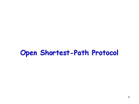 Computer Networks Architectures And Protocols Shortestpath Routing And