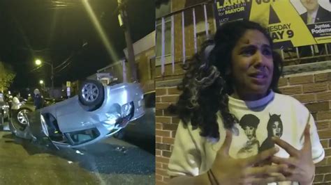 Drunk Woman Flips Car Upside Down Before DWI Arrest YouTube