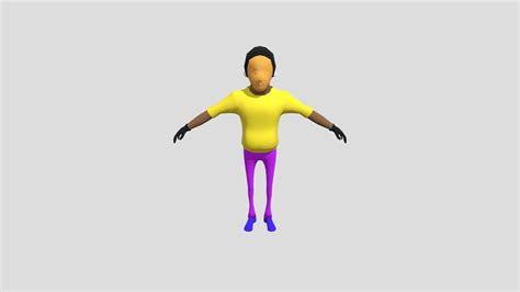 Pre Alpha Man With Material Slot Download Free 3d Model By Hnhsdbz [8861a02] Sketchfab