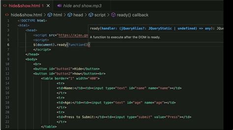 Jquery Javascript Show Hide Slideupanddown Mels Stem Coding Java Script Youtube