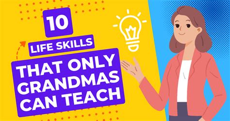 10 Important Life Skills That Grandmas Can Teach