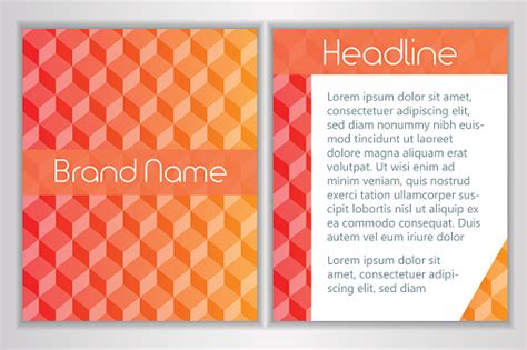 현대 다채로운 추상적인 배경 디자인으로 브랜드 아이덴티티 템플릿 브랜드 이름 및 제목에 대 한 장소입니다 벡터 일러스트 레이 션 0명에 대한 스톡 벡터 아트 및 기타 이미지