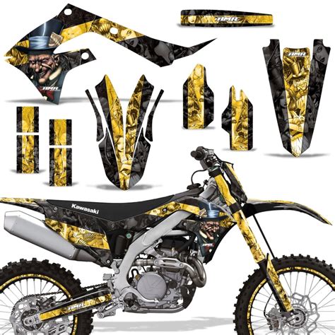 Kawasaki Kx250f 2021 2024 Kx450f 2019 2023 Graphics Kit