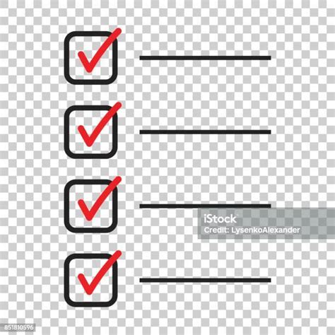 할 아이콘을 나열 합니다 점검 표 플랫 스타일에서 작업 목록 벡터 일러스트 레이 션 격리 된 배경에 알림 개념 아이콘입니다 교육에 대한 스톡 벡터 아트 및 기타 이미지