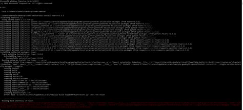 install on windows · issue 194 · docnow twarc · github