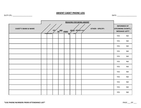 30 Printable Phone Templates 100 Free TemplateArchive