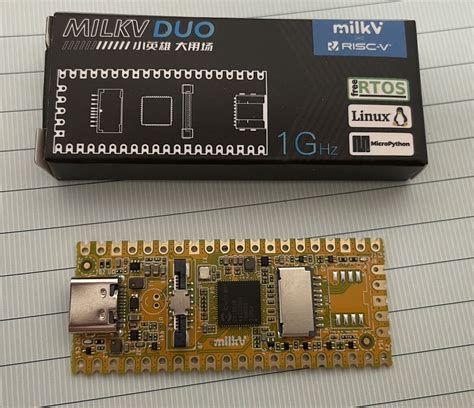 【milk V Duo 开发板免费体验】开箱，第一次使用linux开发板当单片机 Cv1800b Duo 中文论坛 Sophgo