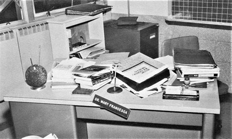 Sister Francesca Desk In 1972 Red Bank Catholic High Schoo Flickr