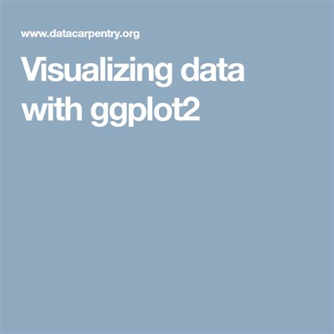 Ggplot2 Introduction Data On Display Visualizing Data With Ggplot2 Eroppa