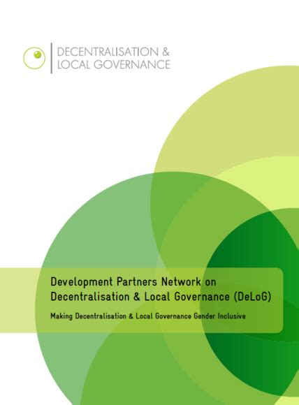 Advancing Gender Equality Through Decentralization And Local Governance