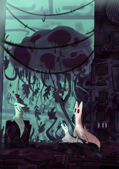 Rain World Alpha Art Дождь