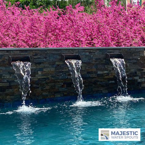 Picard 12 Cascading Pool And Fountain Water Scupper Brass