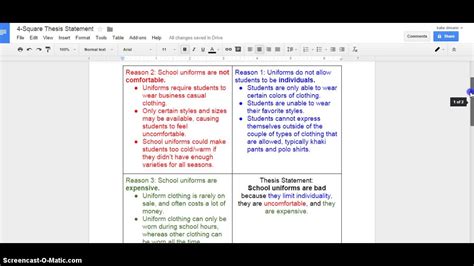 Apa Thesis Statement Examples
