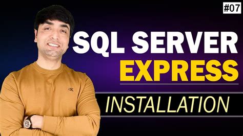sql server express installation ssms installation and uses youtube