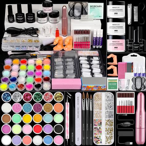 Morovan Professional Acrylic Nail Kit For Beginners With