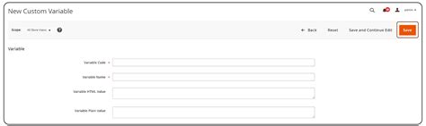 Guide To Create And Add Custom Magento Variables