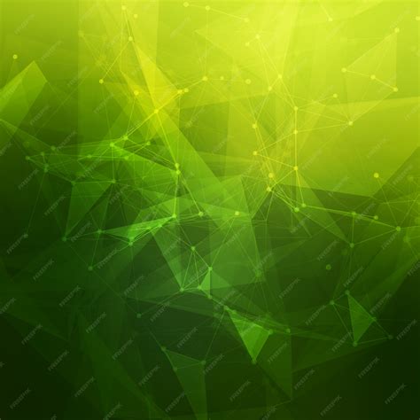 Premium Vector Abstract Low Poly Grey Bright Technology Background Connection Structure Data