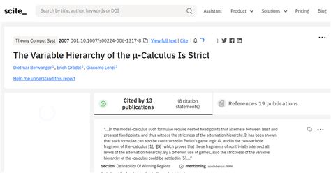 The Variable Hierarchy Of The μ Calculus Is Strict