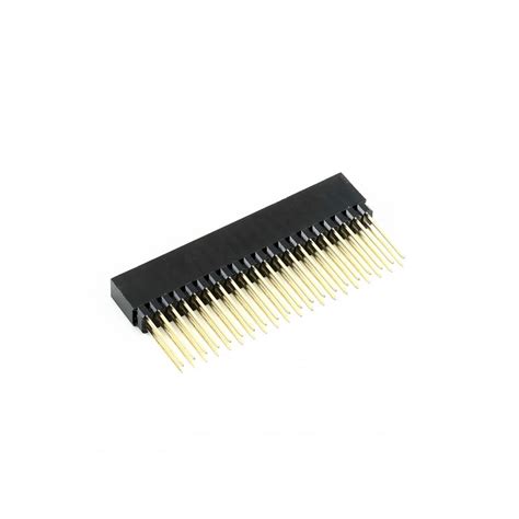 Buy 2x20 Stackable Female Header For Raspberry Pi HATs 2 54mm Pitch