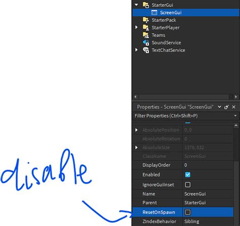 How To Disable The Default Ui Loading From Character Spawning In