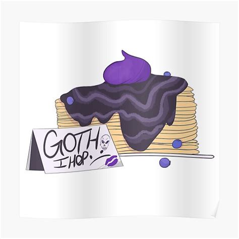 Goth Ihop Posters Redbubble