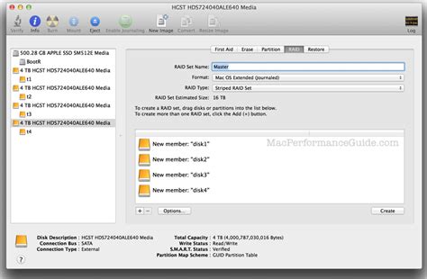 Macperformanceguide Com Step By Step To Setting Up RAID On Mac OS X