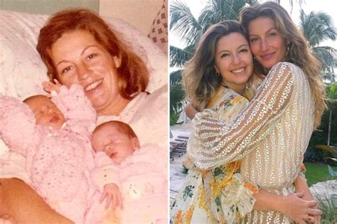 Gisele Bundchen Shares Photo With Rarely Seen Twin Sister As Tom Brady