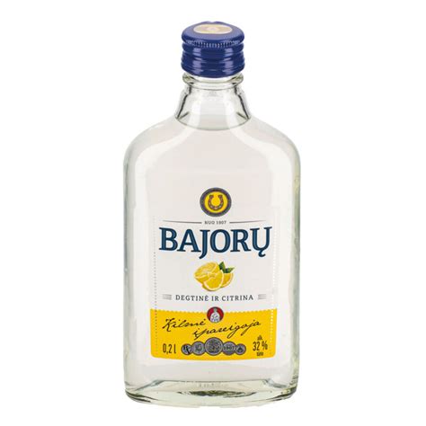 Degtinė Bajorų Spirit Gerimas Ir Citrina 0 2 L Iki Arčiau Tavęs