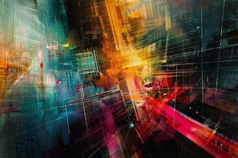 Premium Photo Abstract Algorithmic Art With Layers Of Complexity Generative Ai