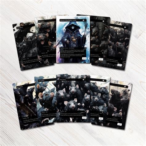 Mtg Proxy Commander Starter Pack Rat Colony The Proxy Forge