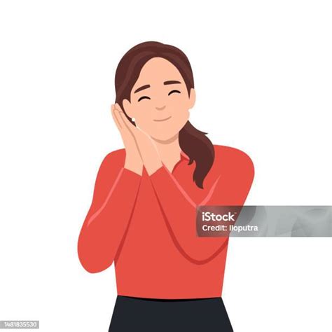 Oung 여자는 서서 눈을 감고 피곤한 꿈을 꾸며 자고 있습니다 자는 척하고 몸짓을 하는 여자들 졸린 피곤한 여자 지쳐서 잠들다