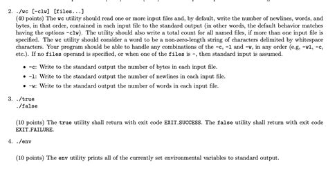 solved implementing a collection of basic unix utilities