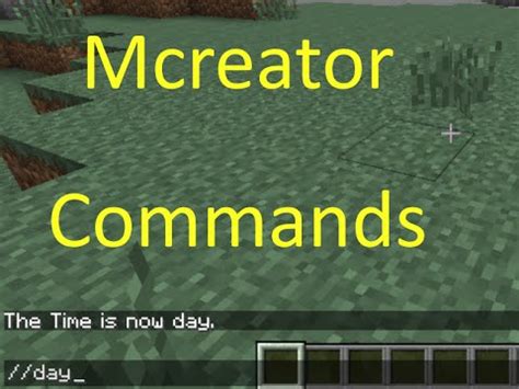 Mcreator How To Make Commands Ep YouTube