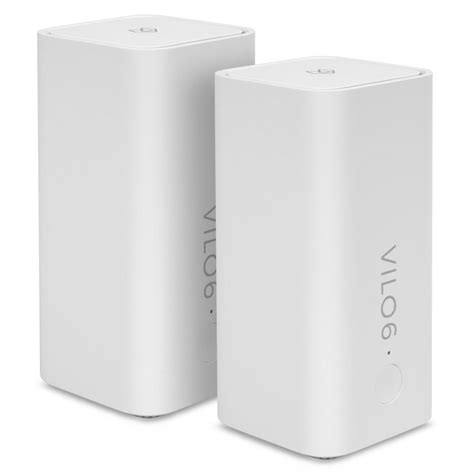 Streakwave Vilo VL6WF02 2 2 4 5GHz Mesh WiFi 6 Router 2Pk