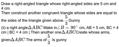 choose the correct one a right angled triangle abc if angle b