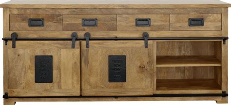 Cranman Natural Light Wood Credenza Rooms To Go