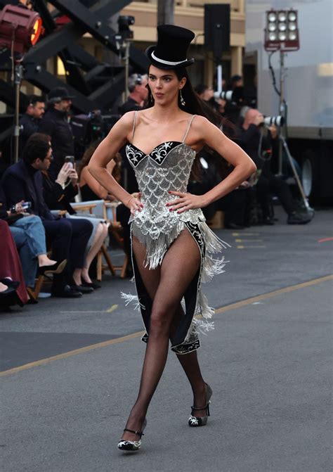 Kendall Jenner In Catherine Martin Costume At Vogue World Hollywood