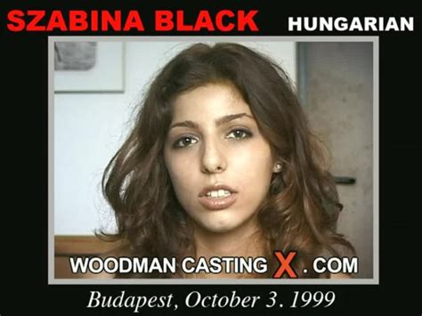 Szabina Black Sabine Black Szabina Black Woodmancastingx