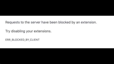 Err Blocked By Client Hatası Nasıl Düzeltilir Youtube