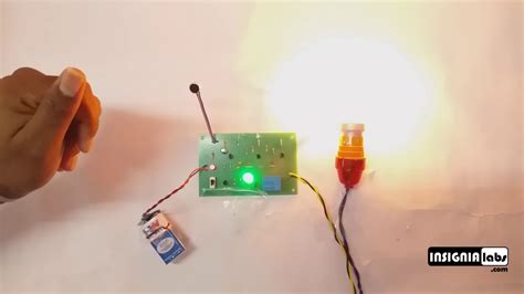 Clap Switch Based Ac Light Bulb Control Project Kit Electronic Diy