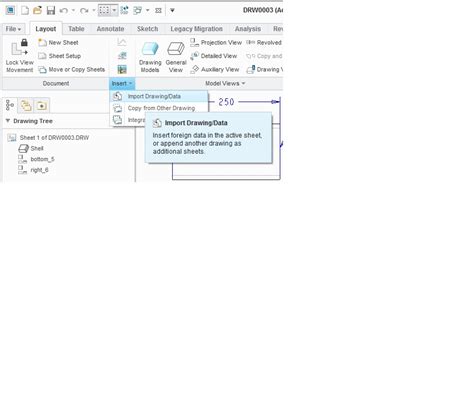 How To Import Drawing Data Using Toolkit Ptc Community