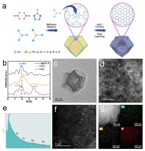 Synthesis And Characterization Of The Atomically Dispersed Fece N C