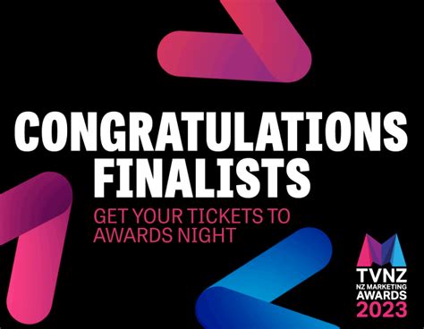 Finalists For The 2023 Tvnz Nz Marketing Awards Announced